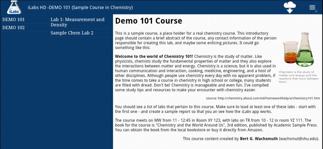 iLabs - Science Lab Report Creation